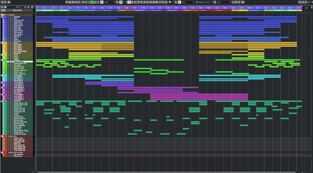 Uplifting Trance Cubase 11 Template Vol.1 - Cubase Templates